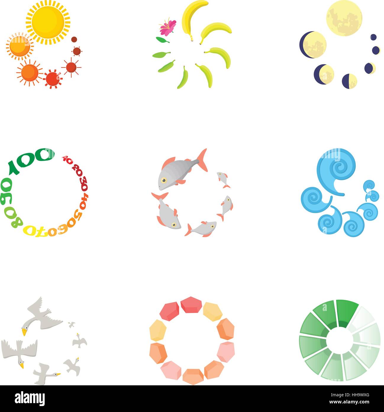 Cartoon figures 3d Stock Vector Images - Alamy