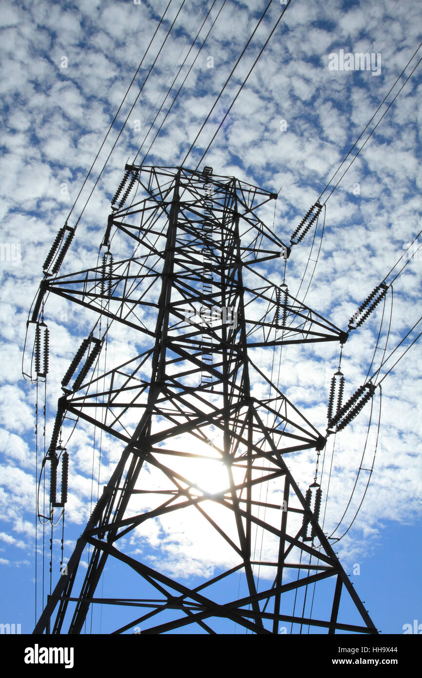 tower, energy, power, electricity, electric power, electric, sunshine ...