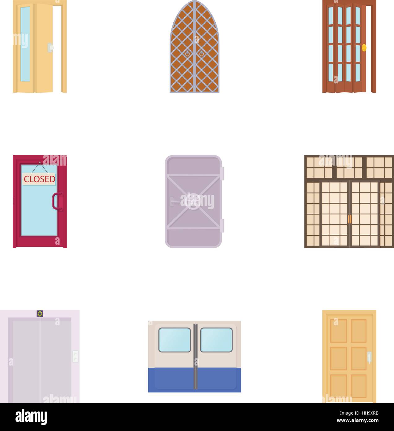 The Open Door Cartoon High Resolution Stock Photography and Images - Alamy