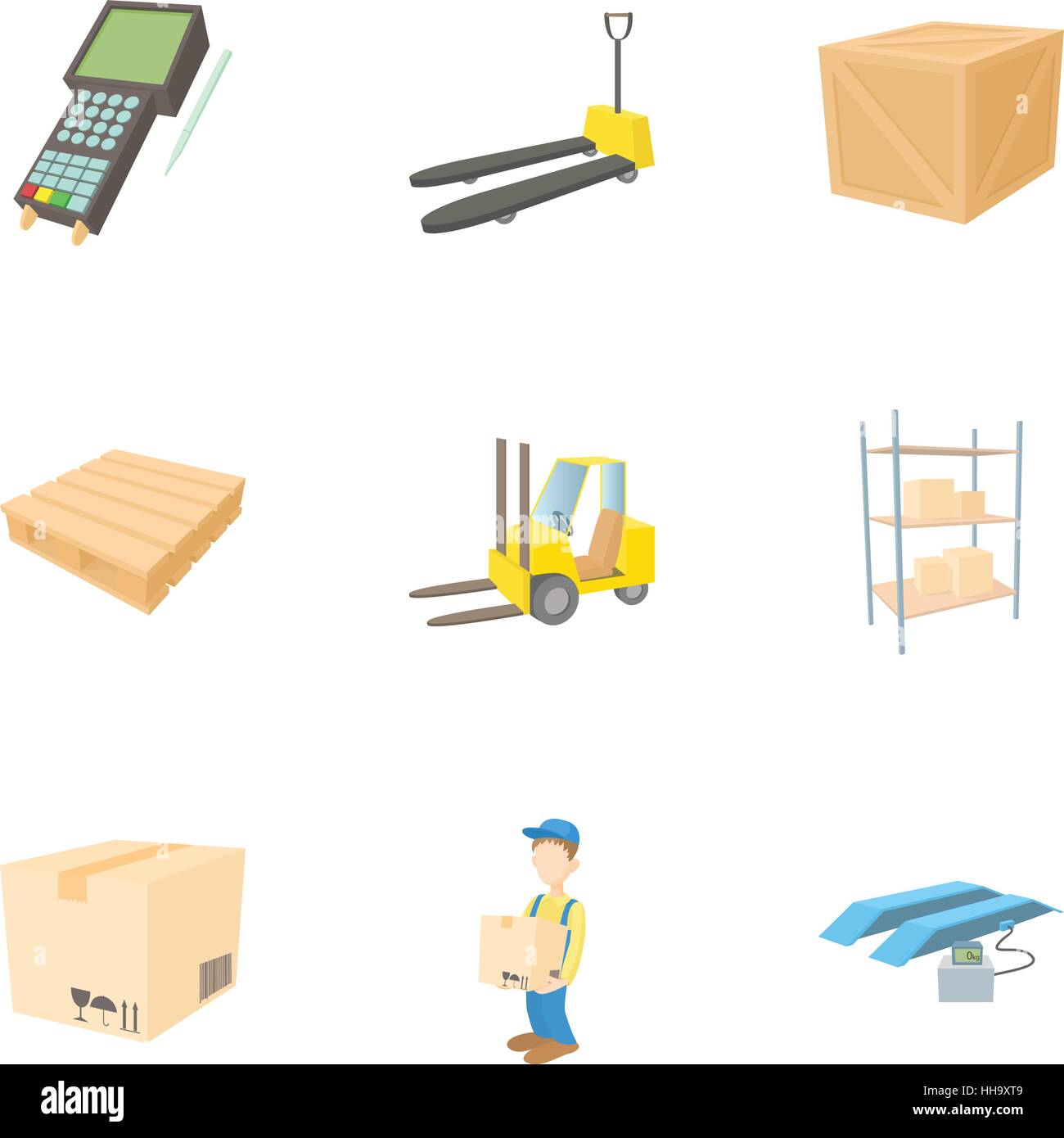 Warehouse no 9 Stock Vector Images - Alamy