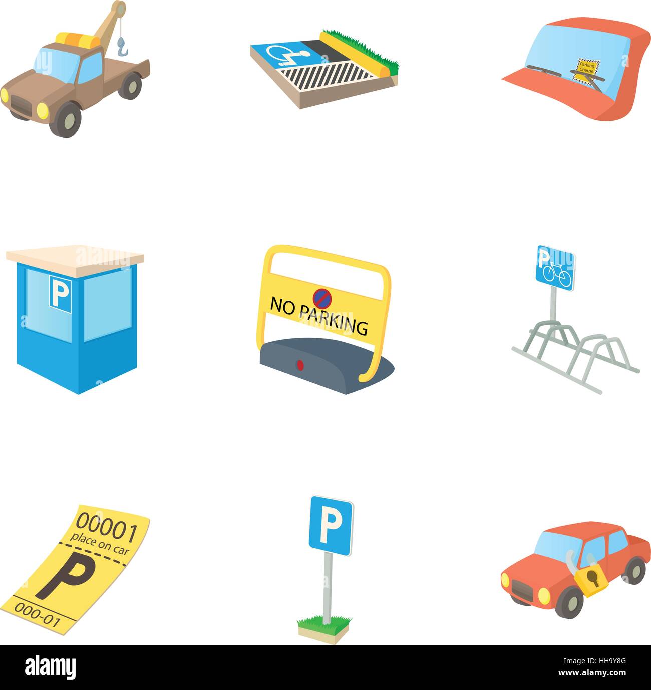 Valet parking icon hi-res stock photography and images - Alamy