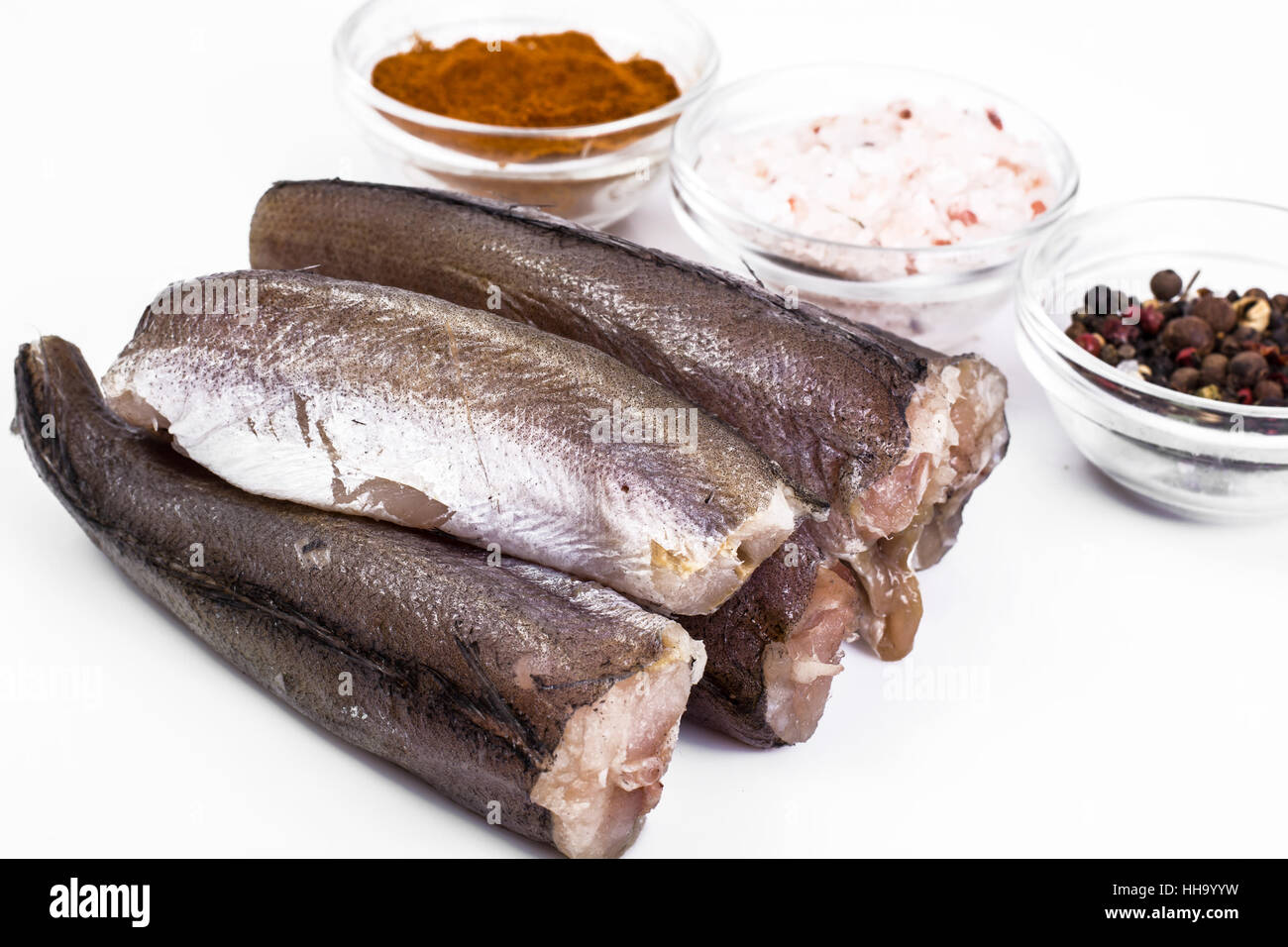 Gutted pollock hi-res stock photography and images - Alamy