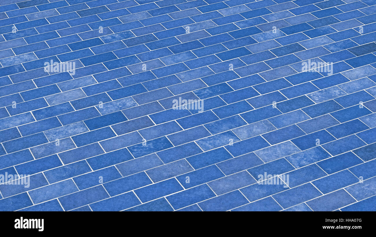 brick texture blue diagonal Stock Photo - Alamy