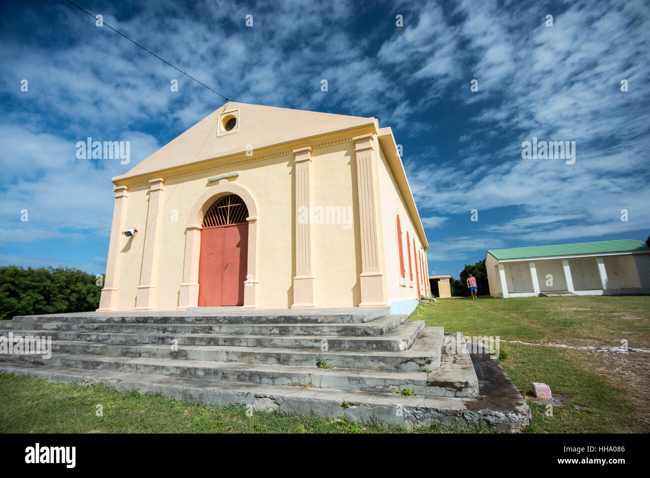 catholic church at the Caribbean Stock Photo - Alamy