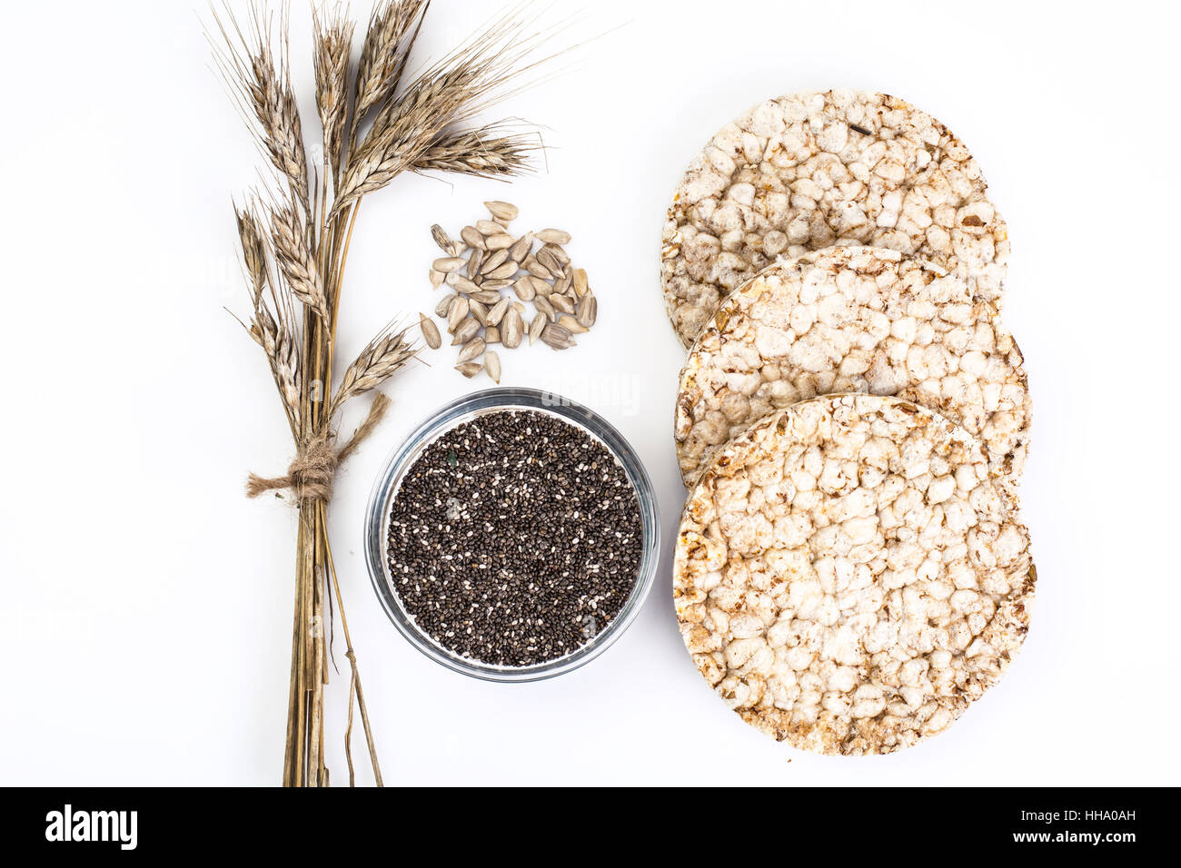 Yogurt chia seeds corn hi-res stock photography and images - Alamy