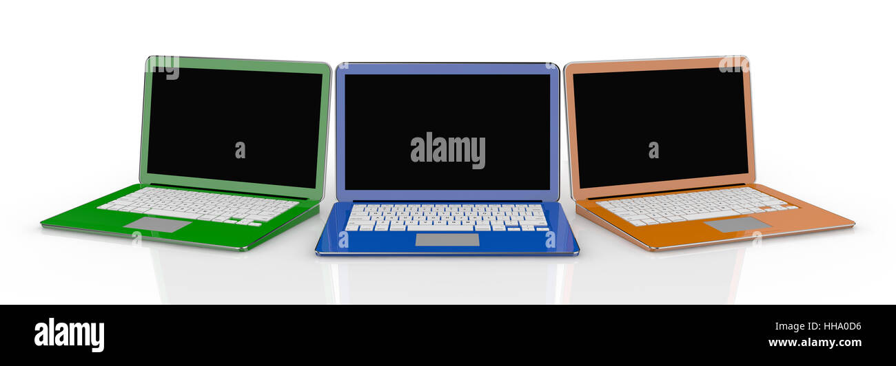 blue, office, laptop, notebook, computers, computer, keyboard, PC ...