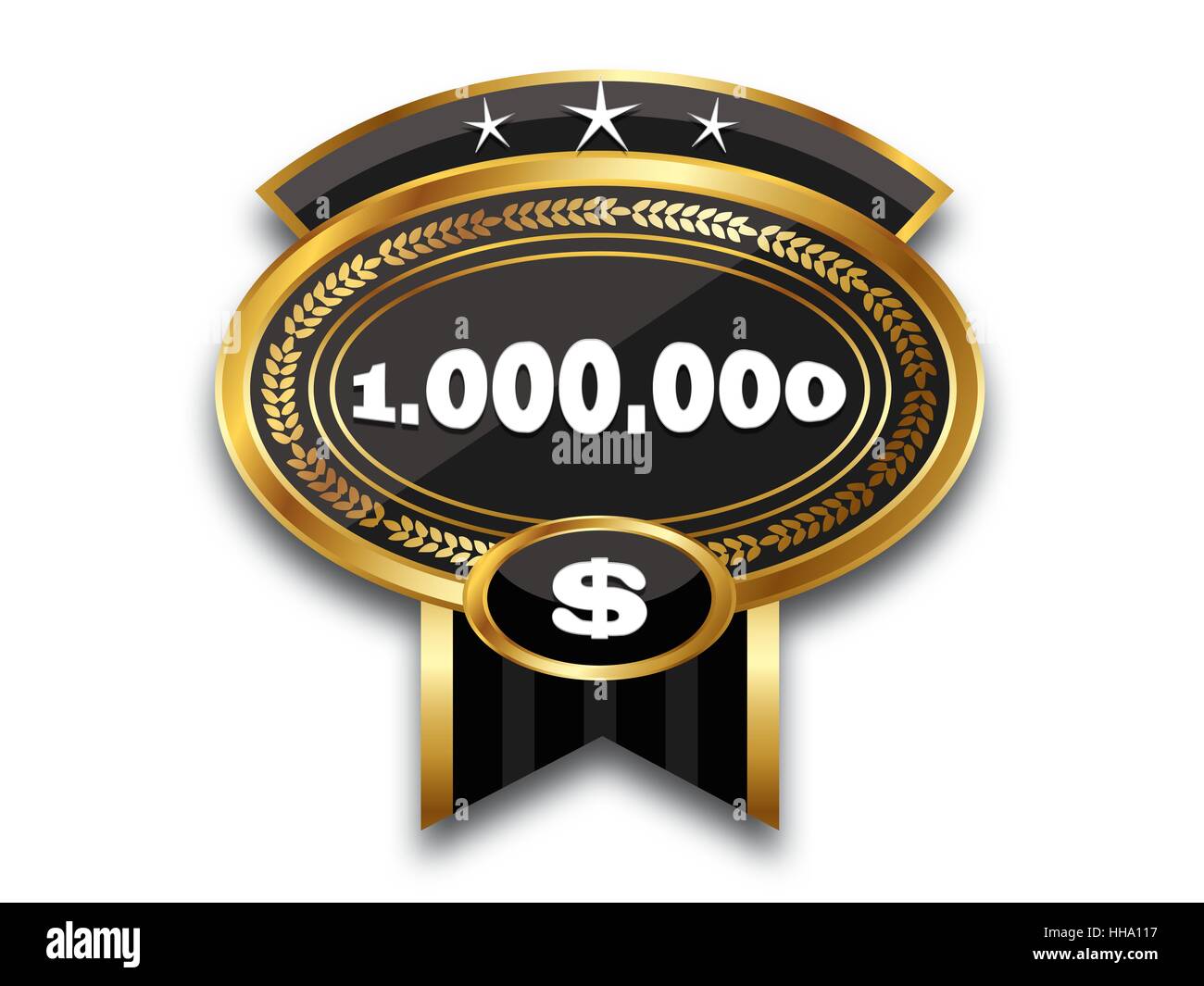 medal - $ 1,000,000 Stock Photo - Alamy