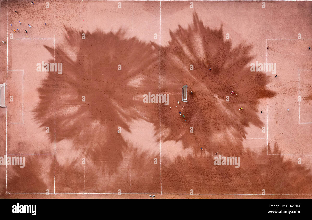 Stadium with ash, patterns in the game after the washing of ash ...