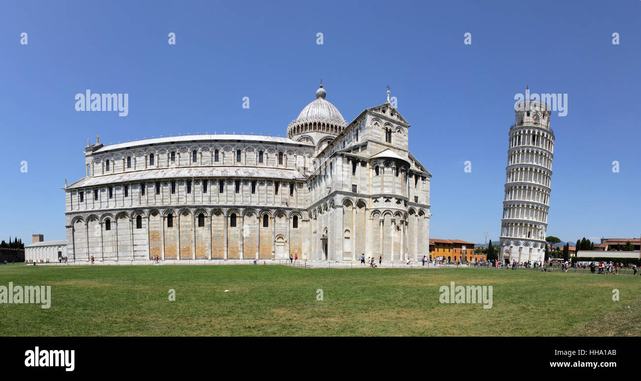 cathedral and leaning tower of pisa Stock Photo - Alamy