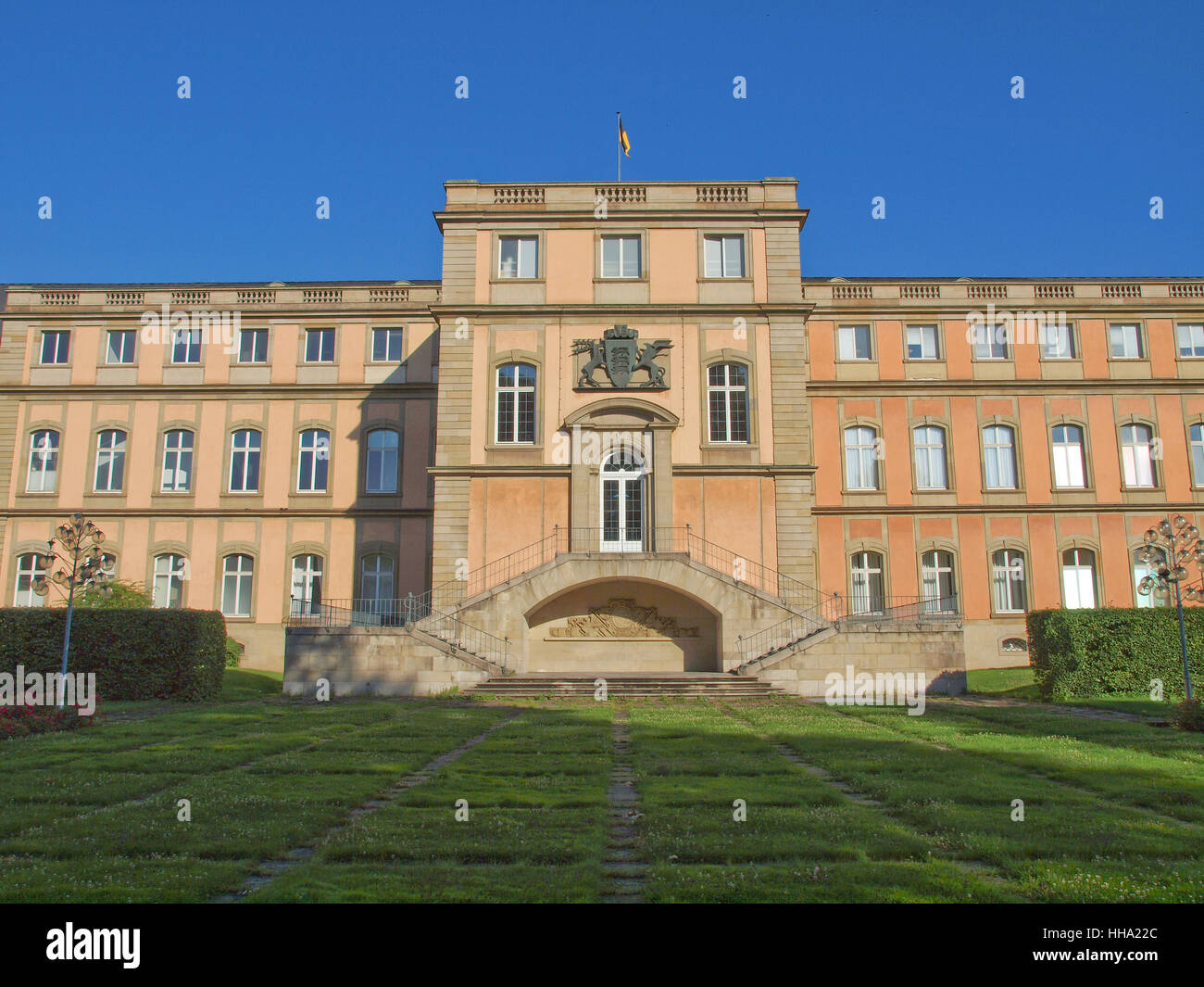 new, germany, german federal republic, stuttgart, castle, chateau ...