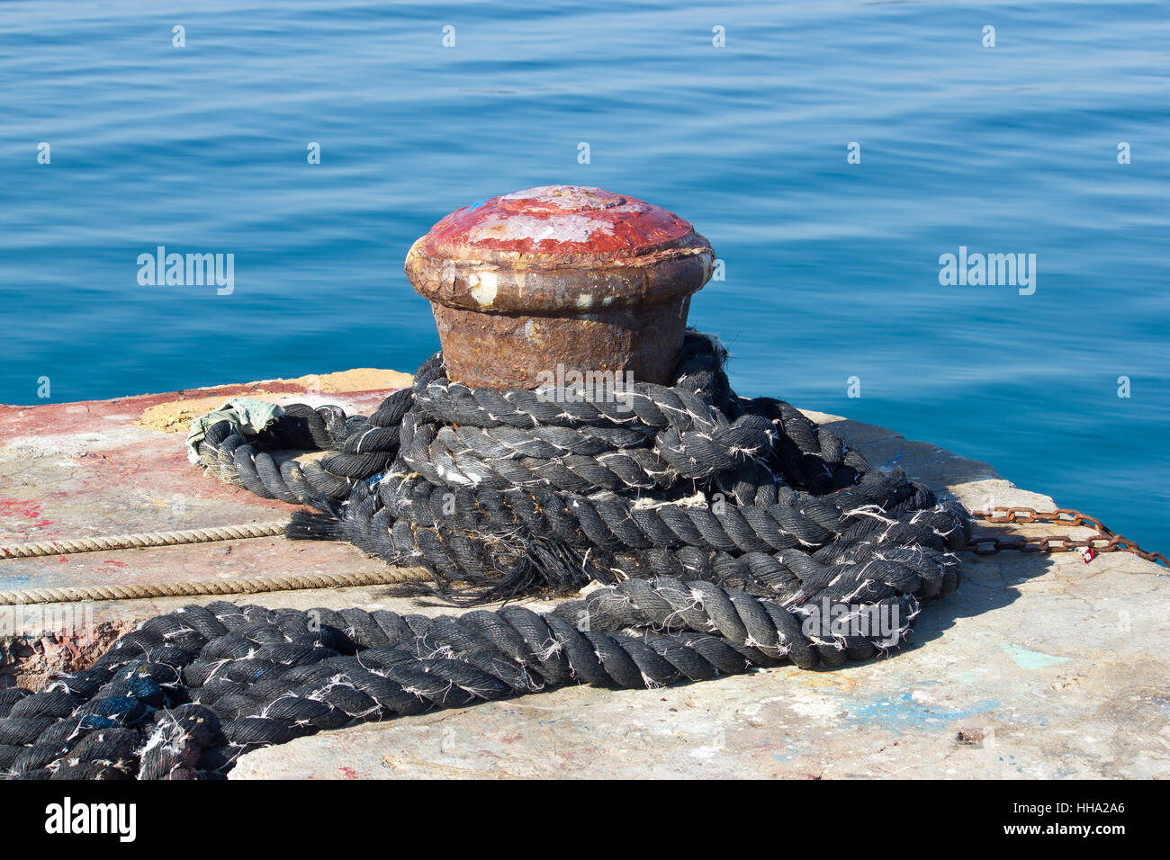 blue, detail, closeup, maritime, harbor, iron, pavement, dock, steel ...