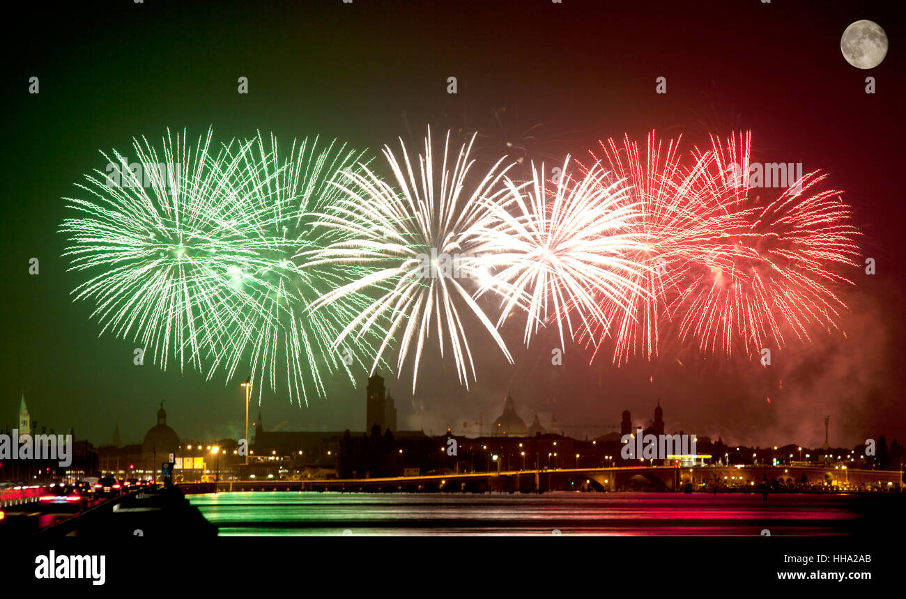 night, nighttime, venice, party, celebration, sight, view, outlook ...