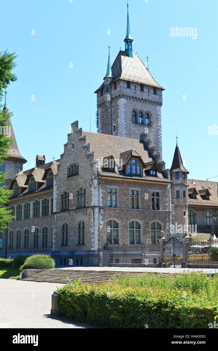 tower, famous, cross, entrance, europe, switzerland, museum, fortress ...