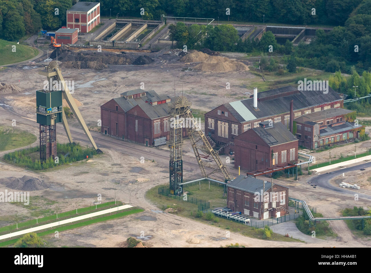 ehem.Bergwerk Niederberg 1/2, Niederrhein Allee Niederberg mine shaft 2 ...