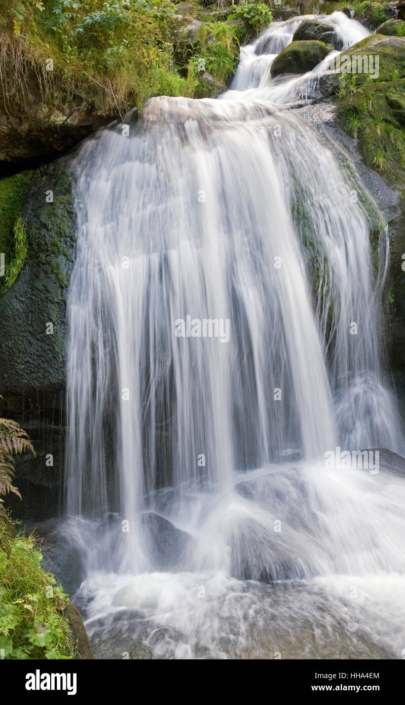 idyllic triberg waterfalls Stock Photo - Alamy