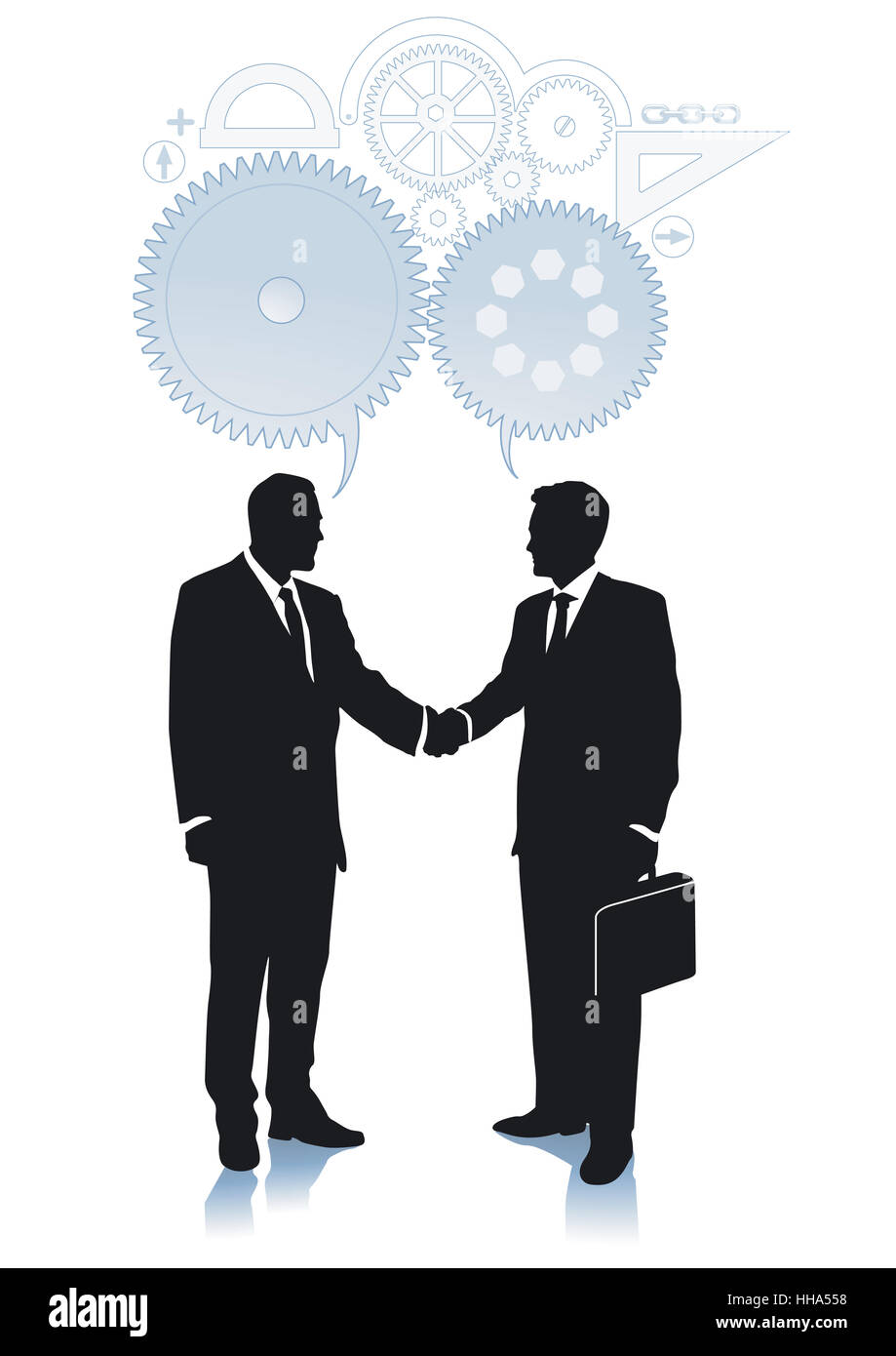 Mutual understanding and cooperation Cut Out Stock Images & Pictures ...