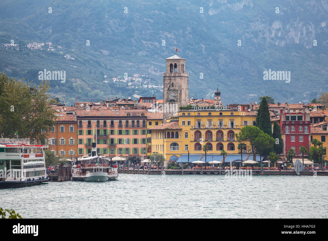 Riva del Garda, Italy Stock Photo - Alamy