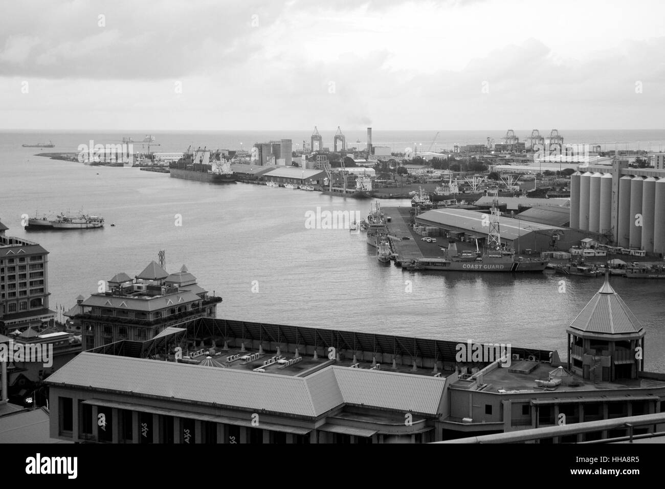 Port- louis, harbour. Mauritius Stock Photo - Alamy