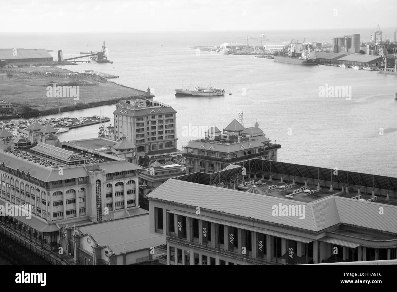 Port- louis, harbour. Mauritius Stock Photo - Alamy