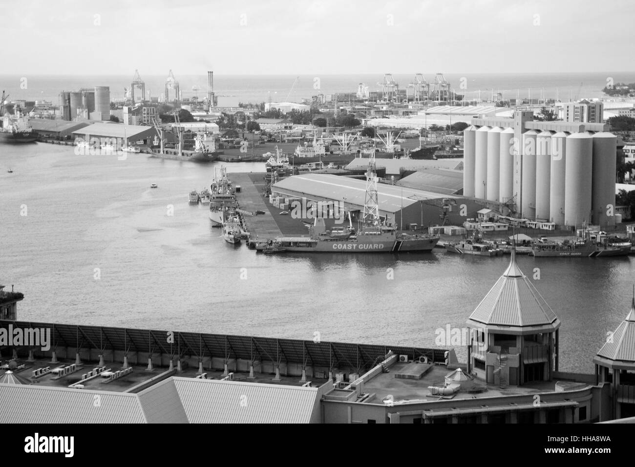 Port- louis, harbour. Mauritius Stock Photo - Alamy