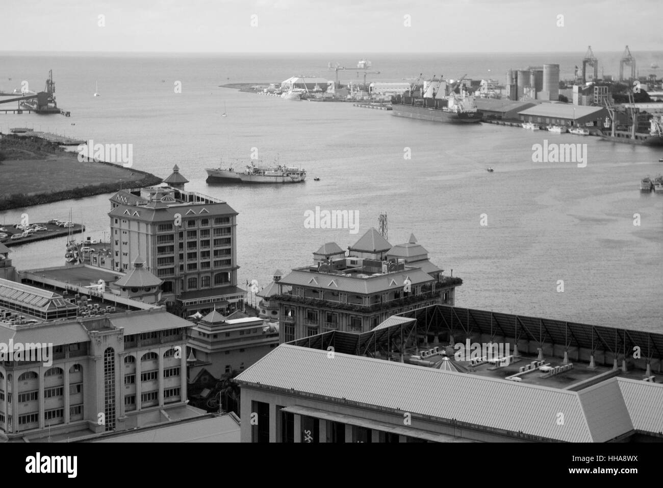 Port- louis, harbour. Mauritius Stock Photo - Alamy