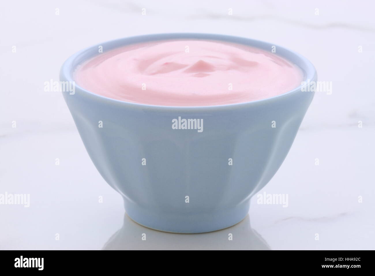 Delicious slow churned Greek strawberry yogurt, with lots of fruit and ...