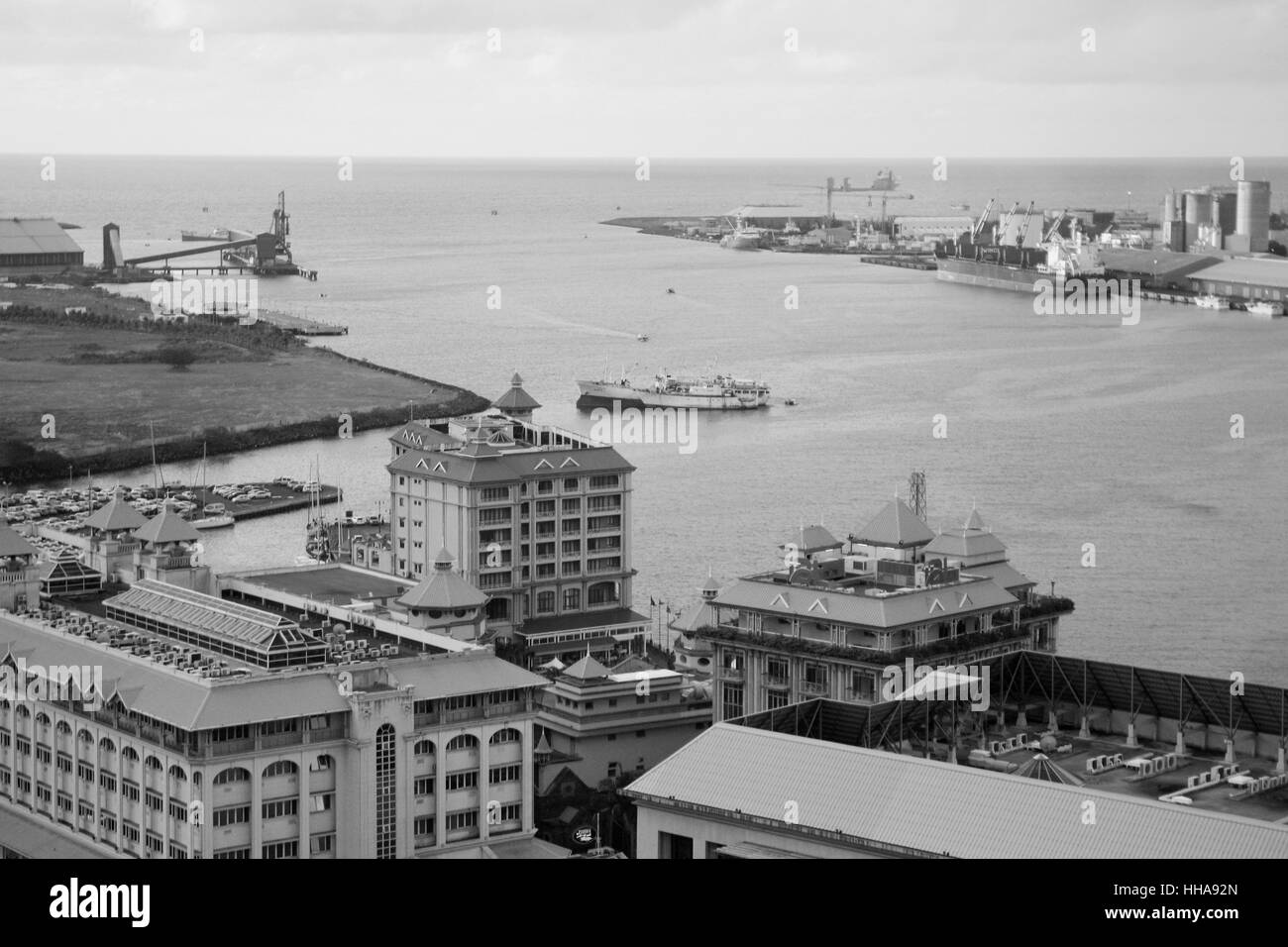 Port- louis, harbour. Mauritius Stock Photo - Alamy