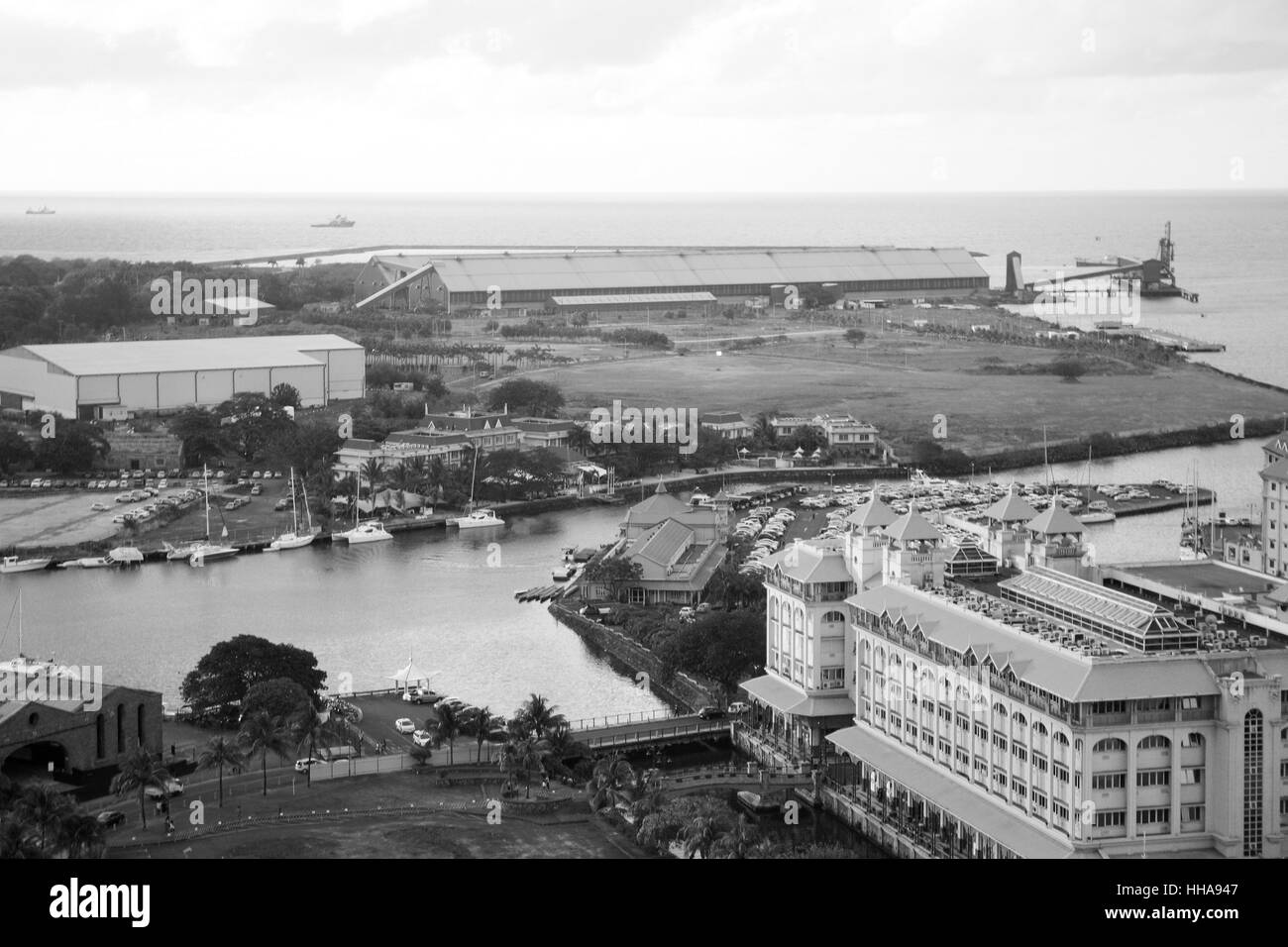 Port- louis, harbour. Mauritius Stock Photo - Alamy
