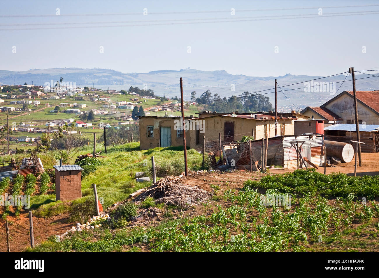 Township africa river hi-res stock photography and images - Alamy