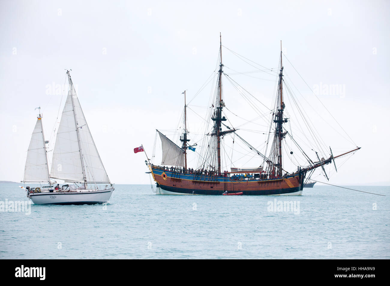 Hms endeavour hi-res stock photography and images - Alamy