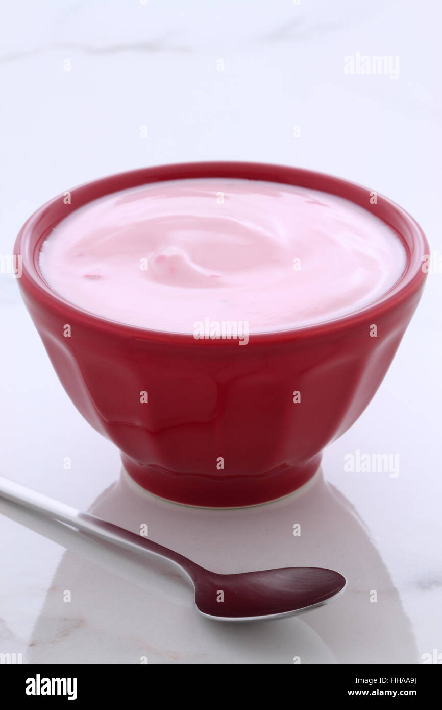 Artisan slow churned Greek strawberry yogurt, with lots of fruit and ...