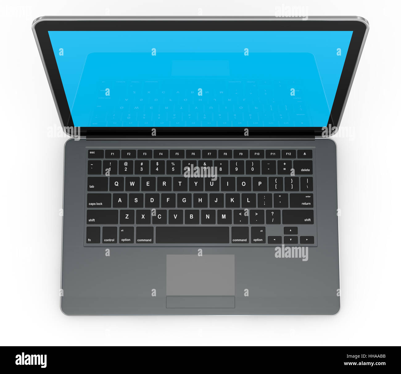 blue, office, laptop, notebook, computers, computer, keyboard, PC ...