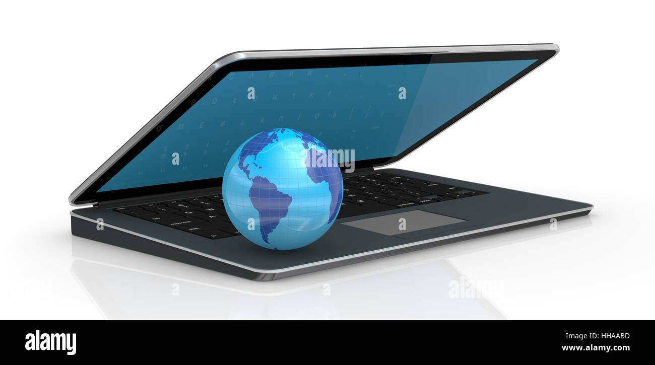 blue, office, laptop, notebook, computers, computer, keyboard, PC ...