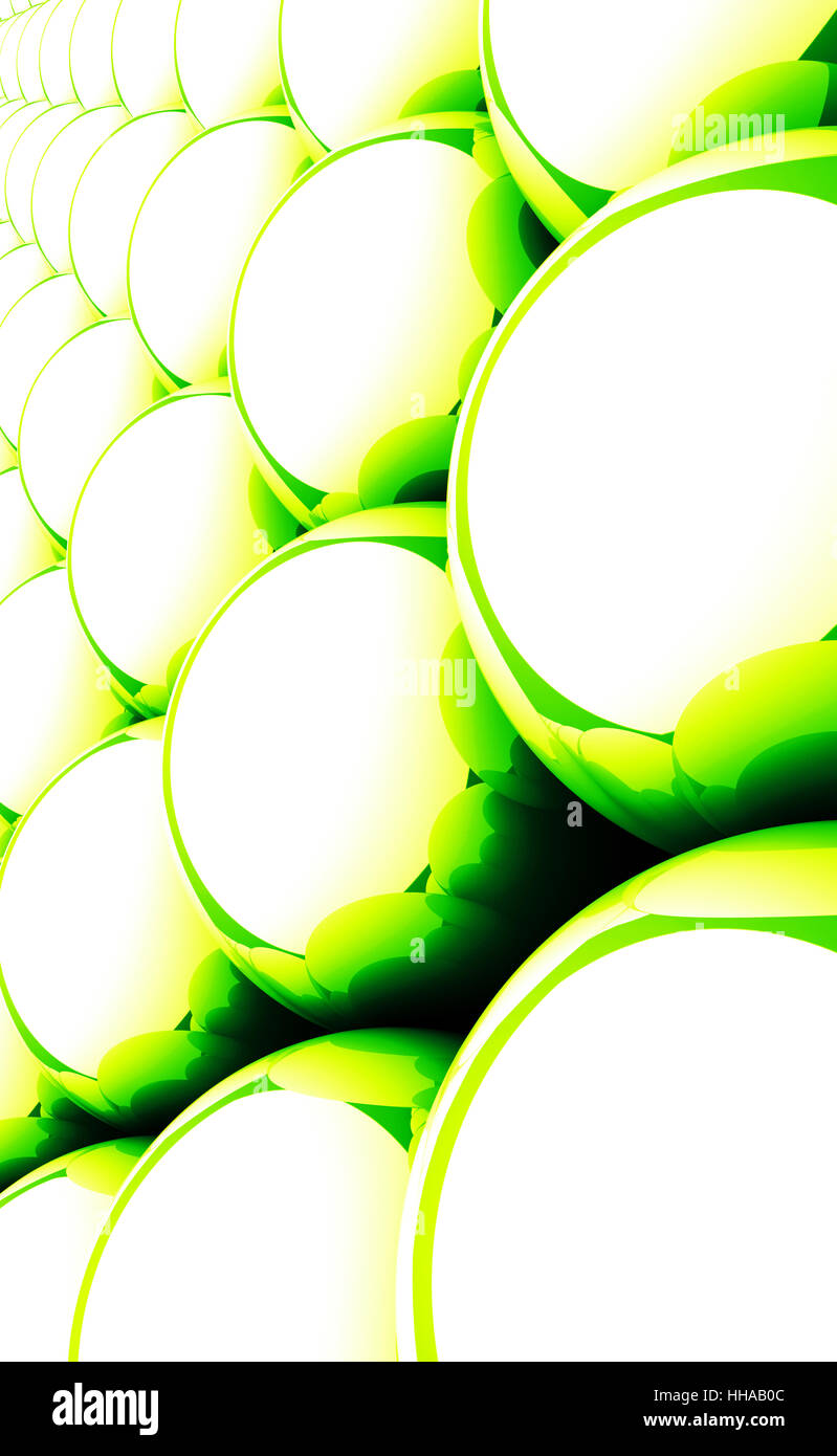 green reflection balls background 08 Stock Photo - Alamy