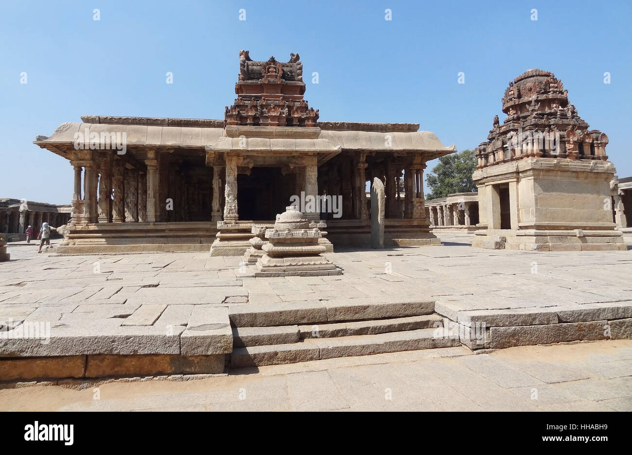Krishna Temple at Hemakuta Hill, a part of the Sacred Center of ...