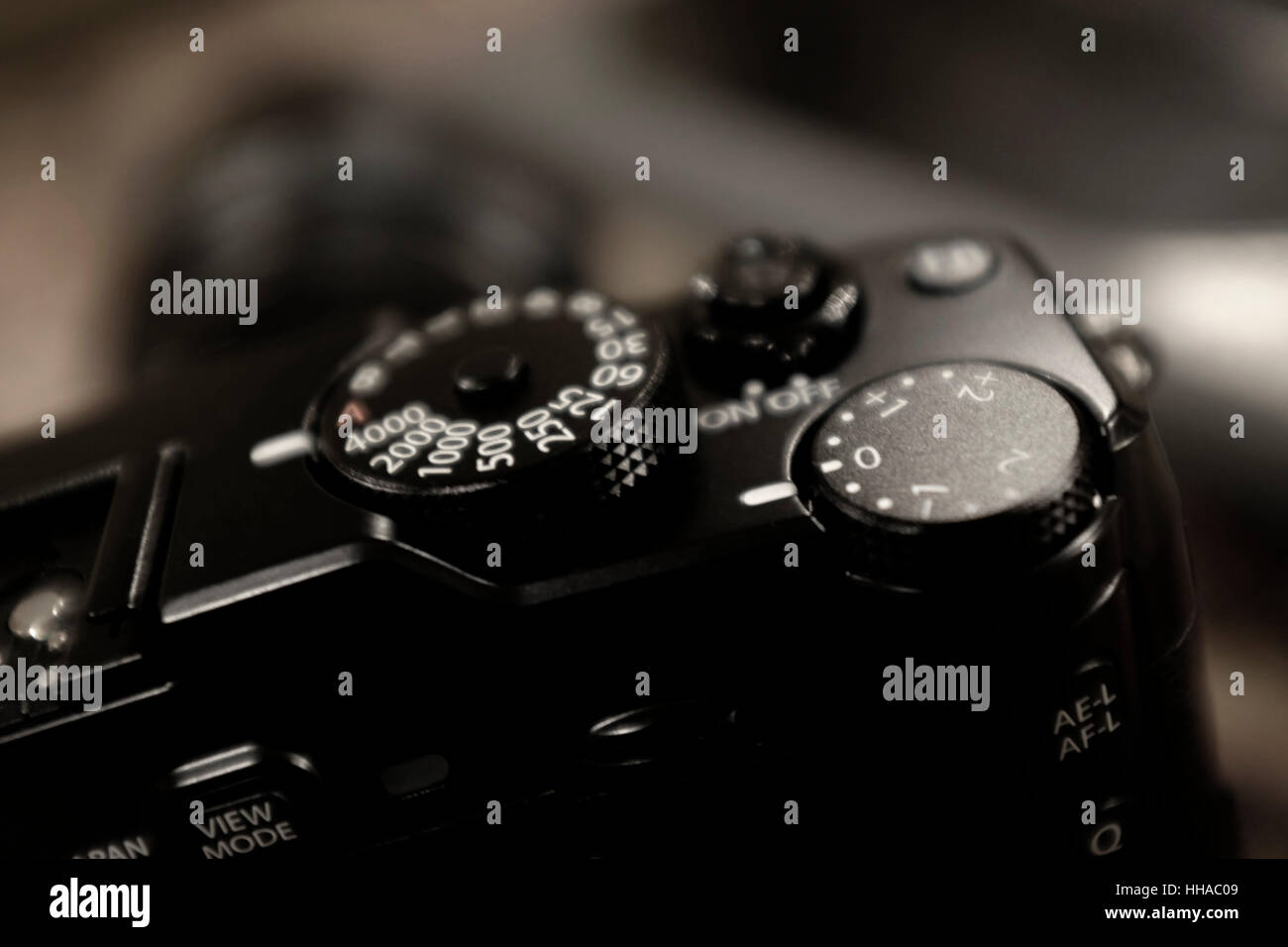 Vintage camera shutter speed dial photography for picture taking Stock ...