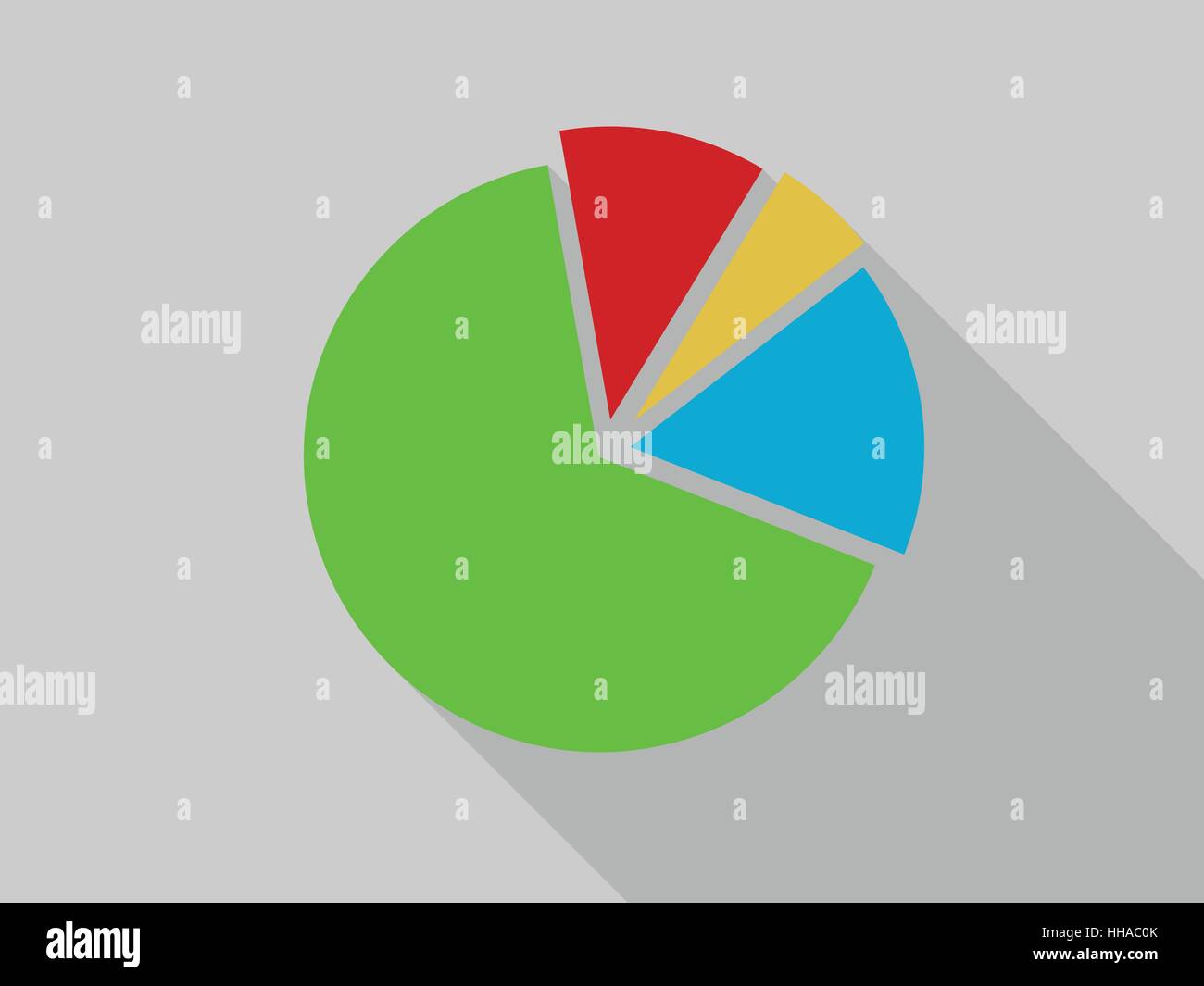 Flat design cartoon diagram vector icon Stock Vector Image & Art - Alamy