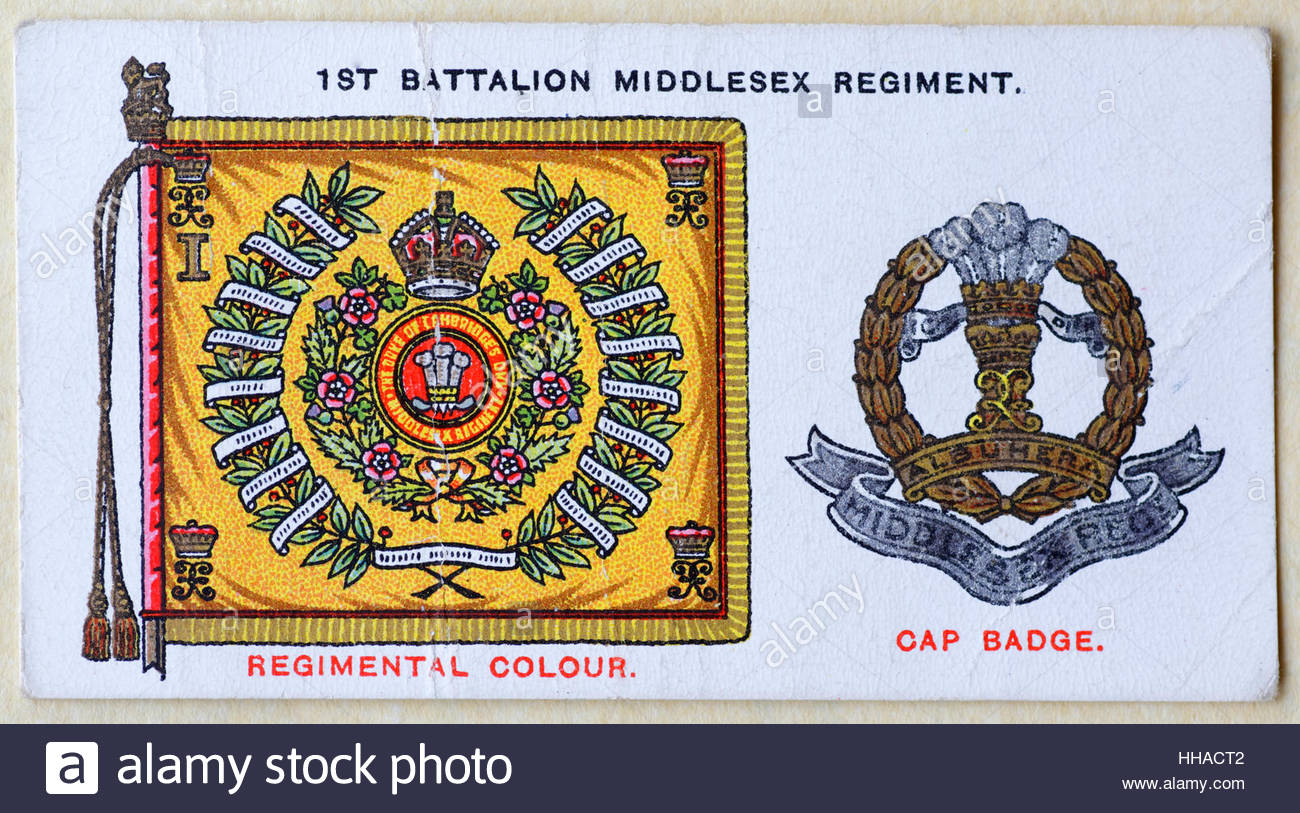 Middlesex regiment hi-res stock photography and images - Alamy