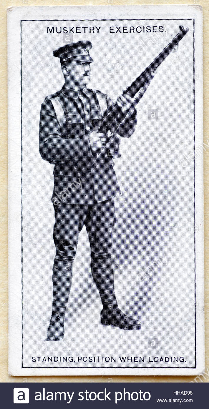 Soldier loading his musket hi-res stock photography and images - Alamy