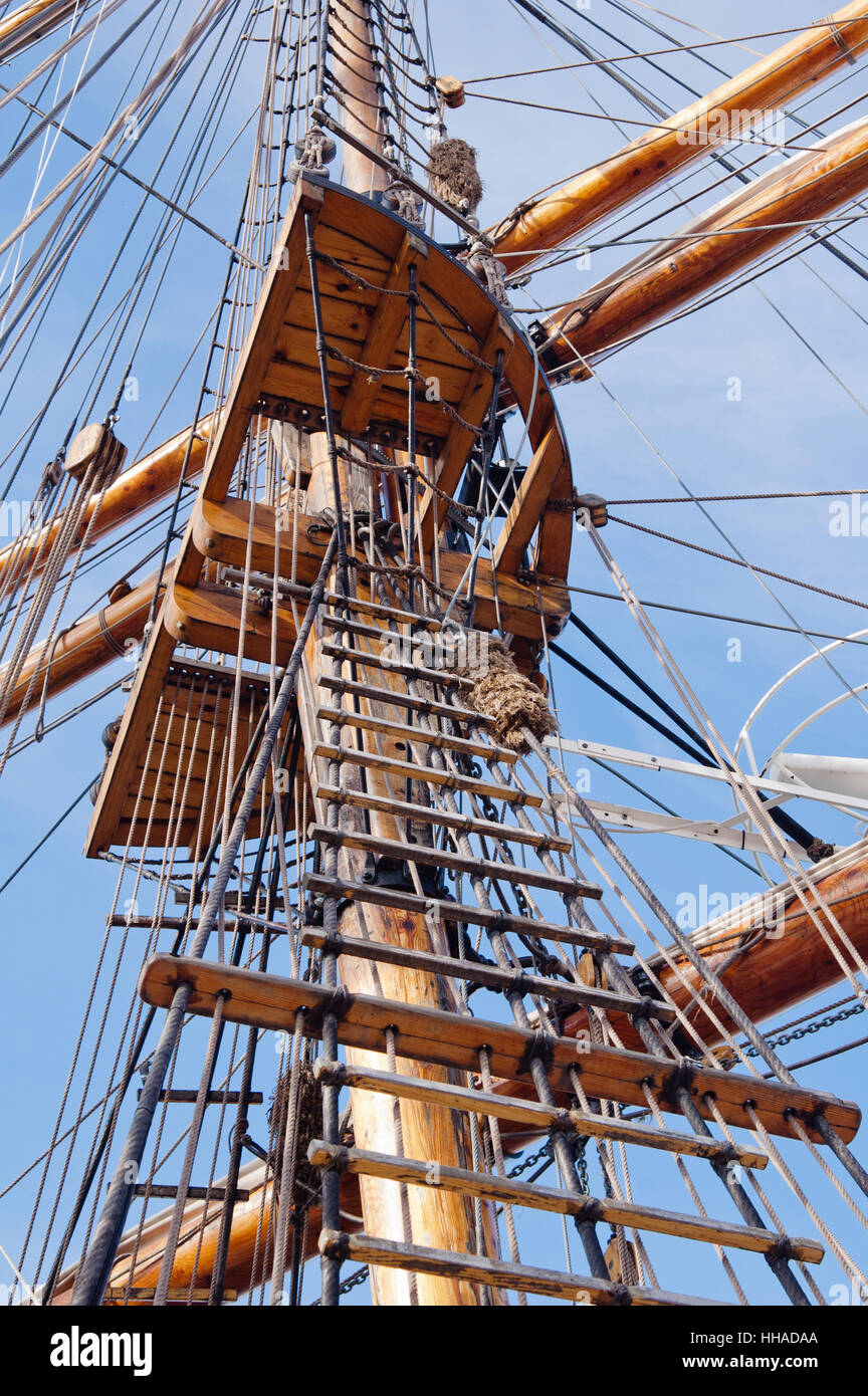 vessel, ship, salt water, sea, ocean, water, sailing boat, sailboat ...