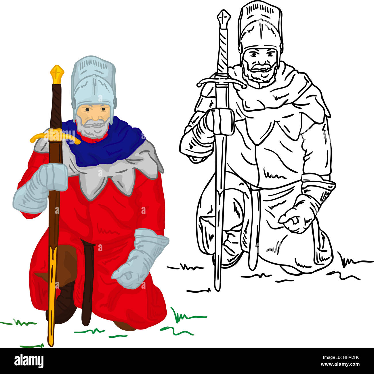 illustration, draw, cartoon, blue, humans, human beings, people, folk ...