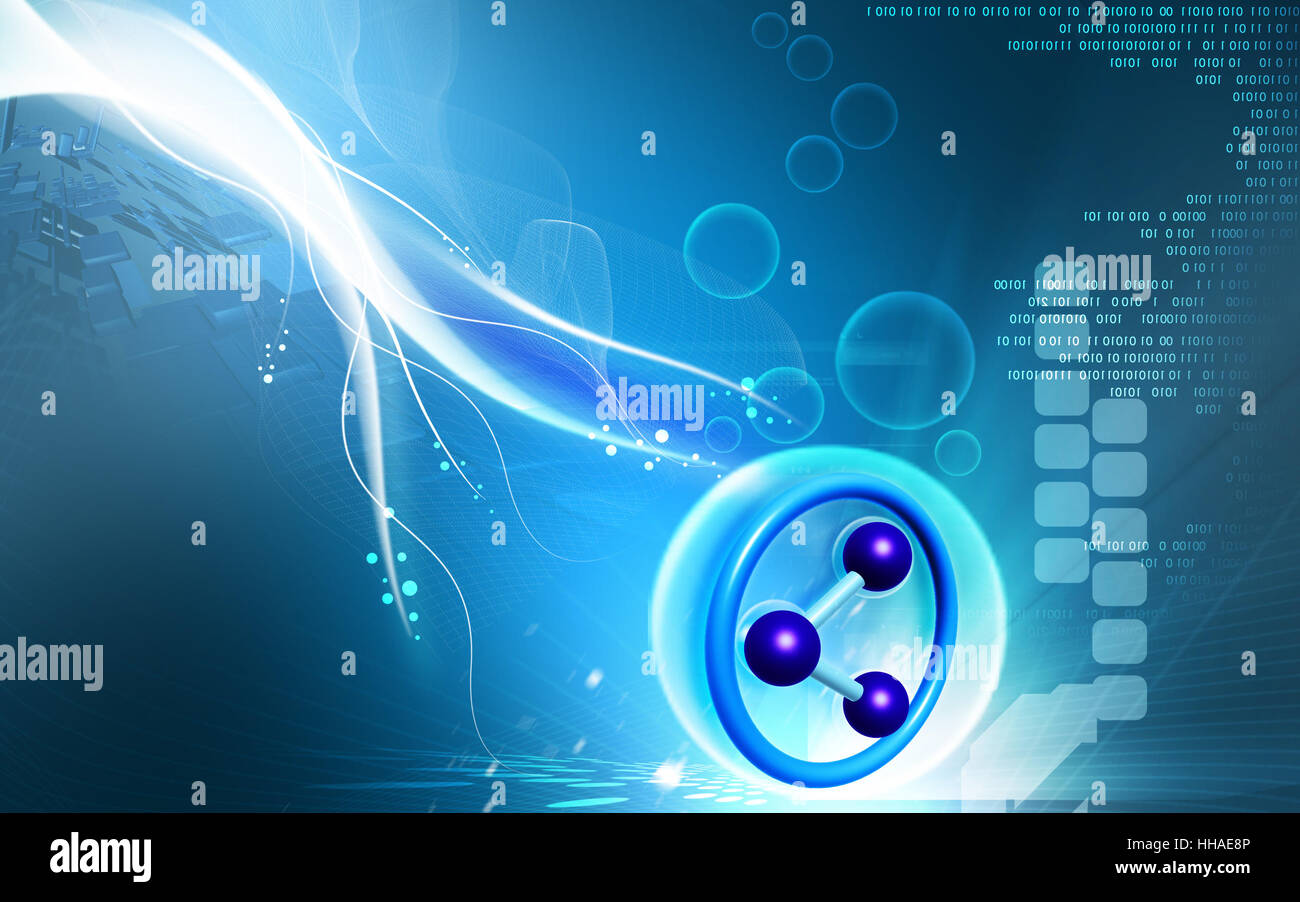 object, graphics, colour, science, illustration, atom, digital ...