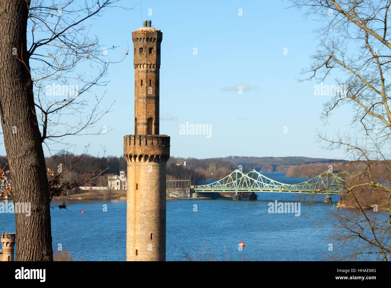 Circular chimney tower hi-res stock photography and images - Alamy
