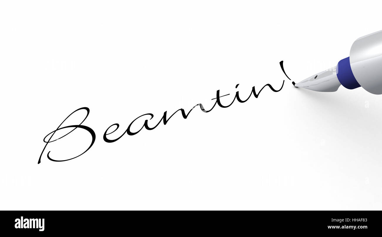 pen concept - official! Stock Photo - Alamy