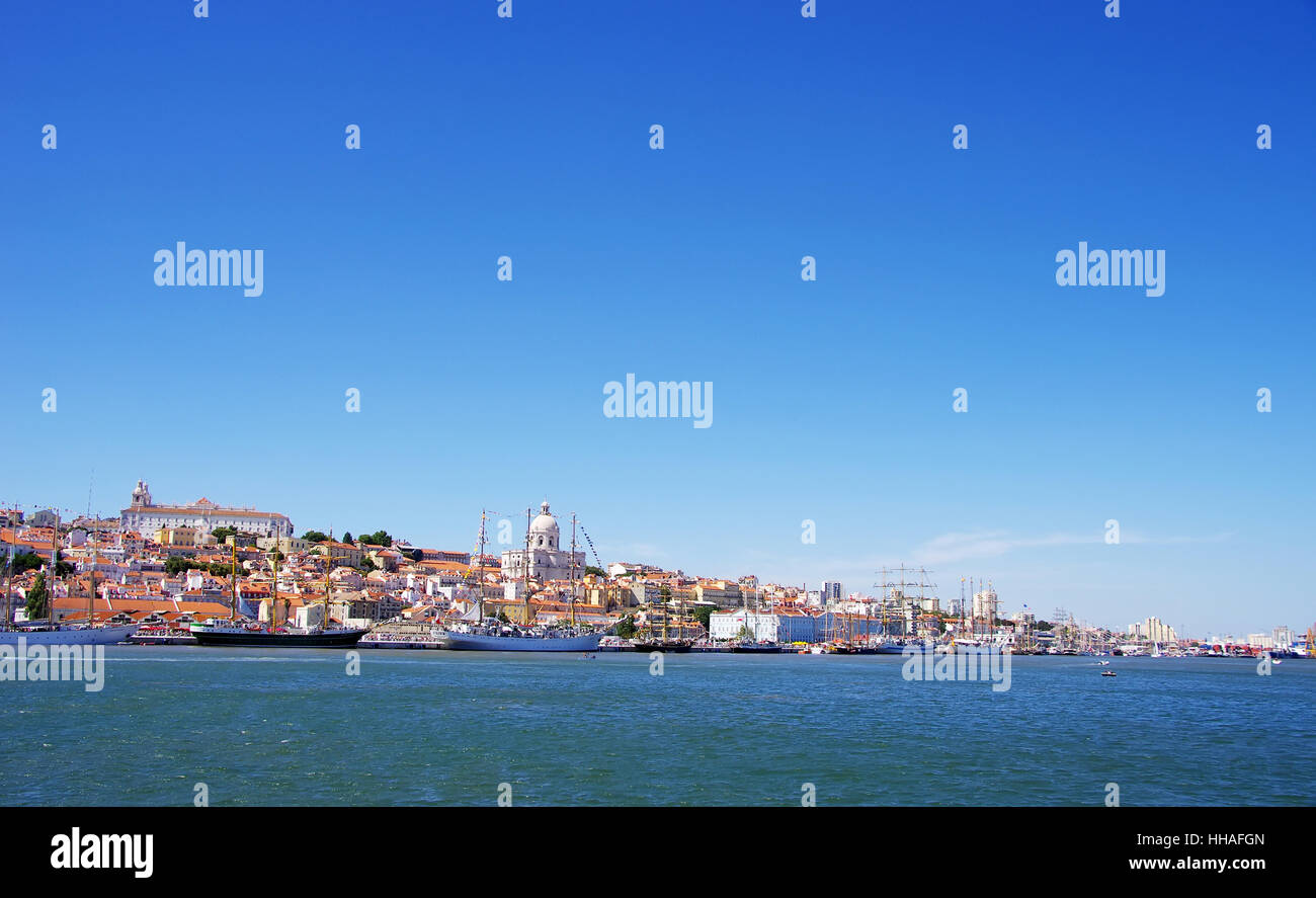 metropolis, lisbon, landscape, scenery, countryside, nature, landmark ...