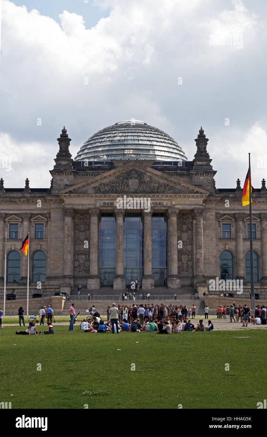 berlin, germany, german federal republic, parliament, style of ...