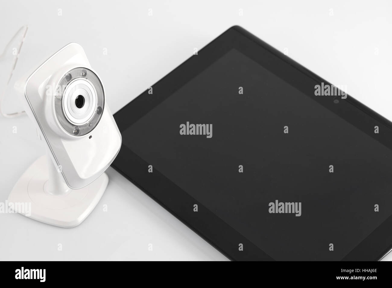 isolated, tablet, video, control, wireless, security, safety, network ...