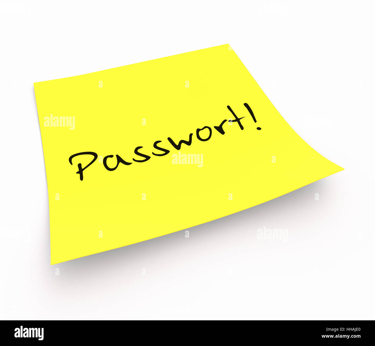 Remembering password Cut Out Stock Images & Pictures - Alamy