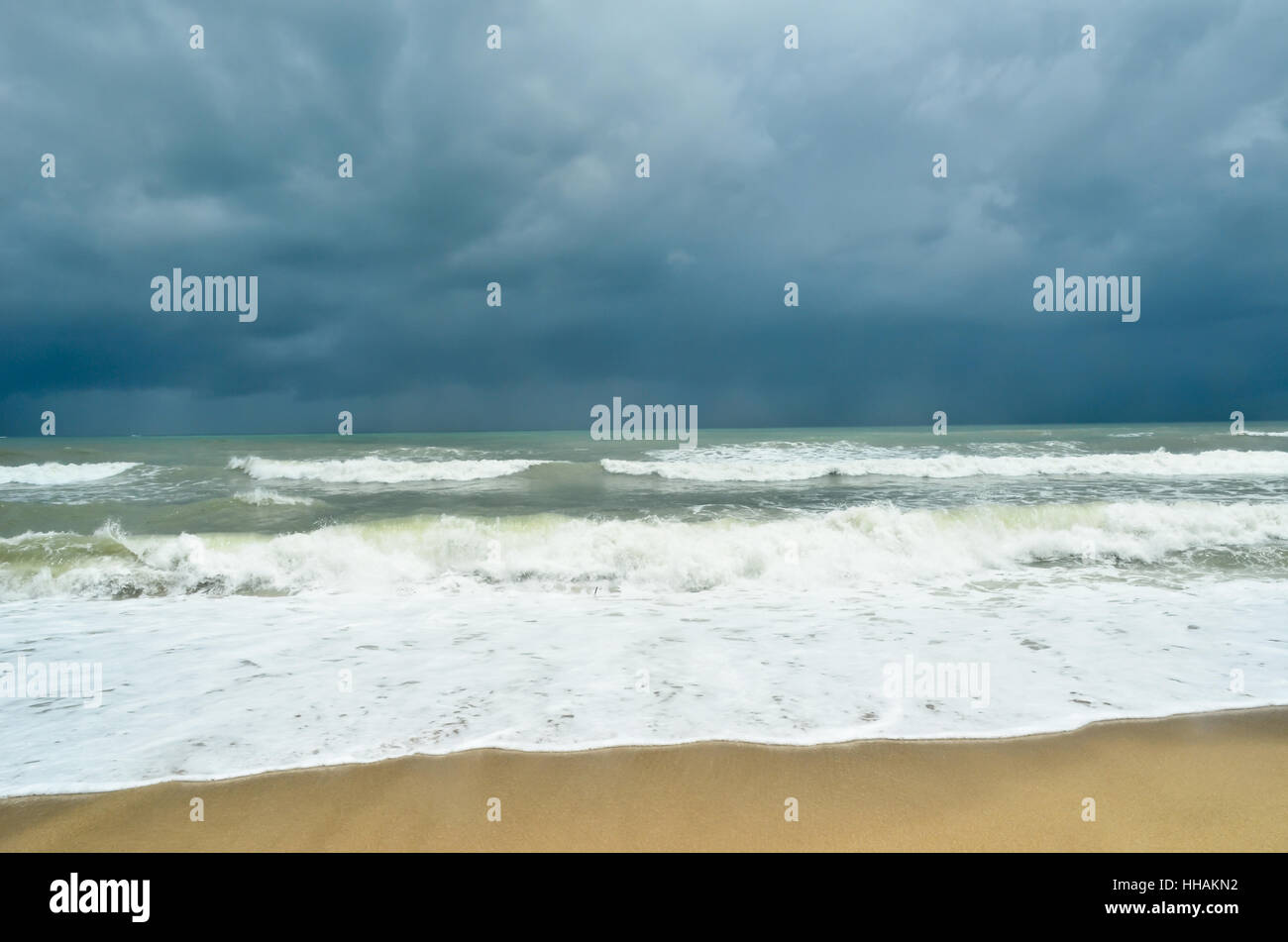 blue, travel, colour, cloud, beach, seaside, the beach, seashore, waves ...