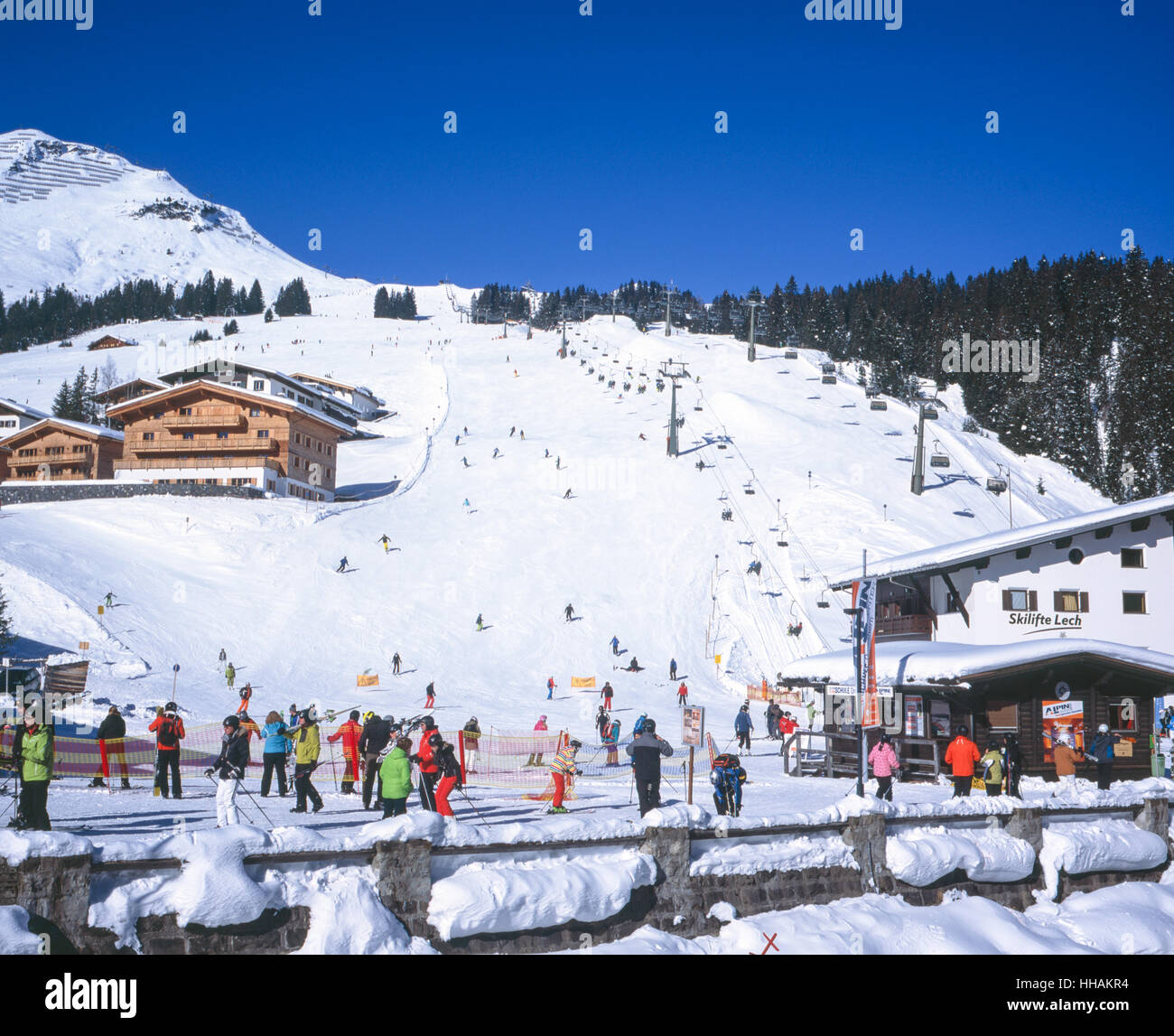 River lech ski school hi-res stock photography and images - Alamy